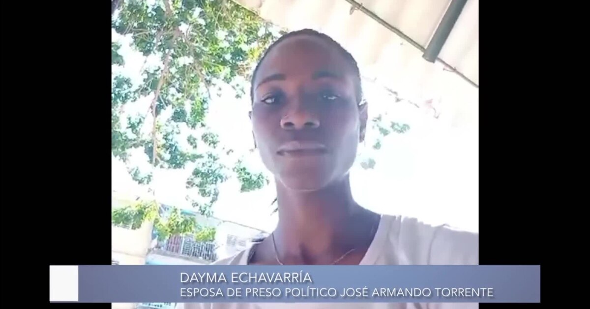 Dayma Echavarría denuncia la crítica situación que atraviesa su esposo ...
