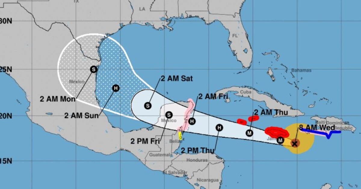 Huracán Beryl se dirige a Jamaica tras dejar al menos seis muertos a su paso por el sureste del ...