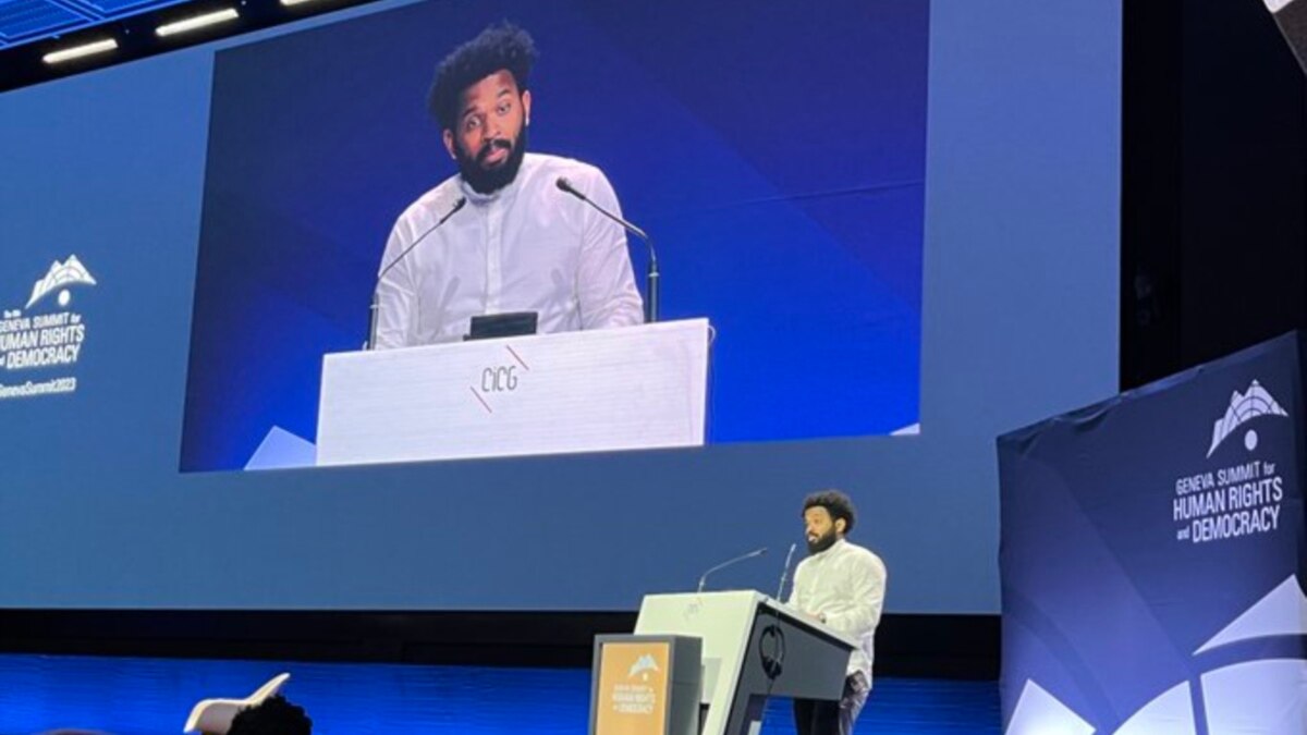 Jiménez Enoa expone realidad de Cuba en Cumbre de Ginebra por Derechos ...