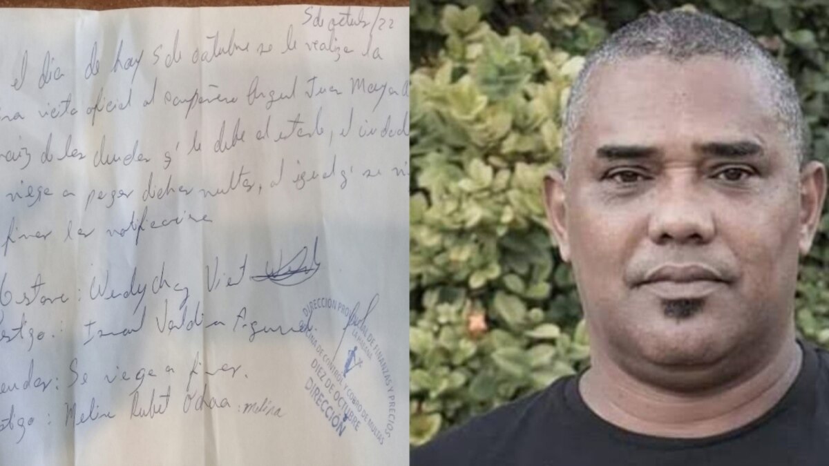 Declaraciones del activista Ángel Moya Acosta