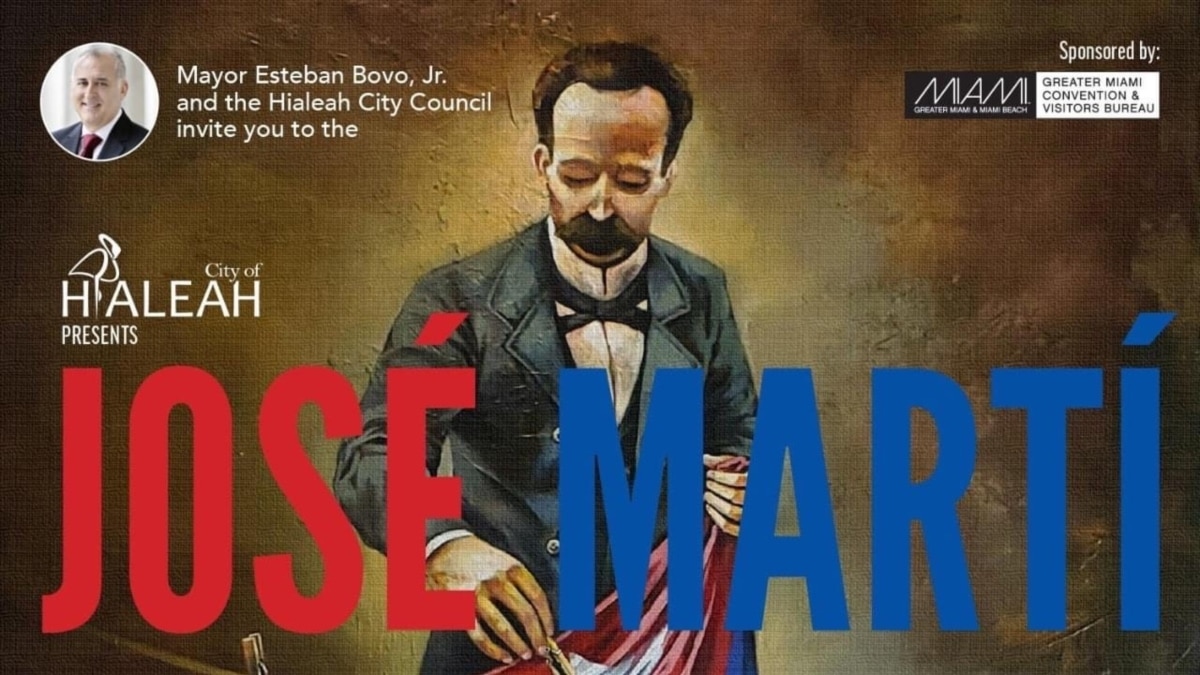 La ciudad de Hialeah dedica un homenaje a la figura del Héroe Nacional ...