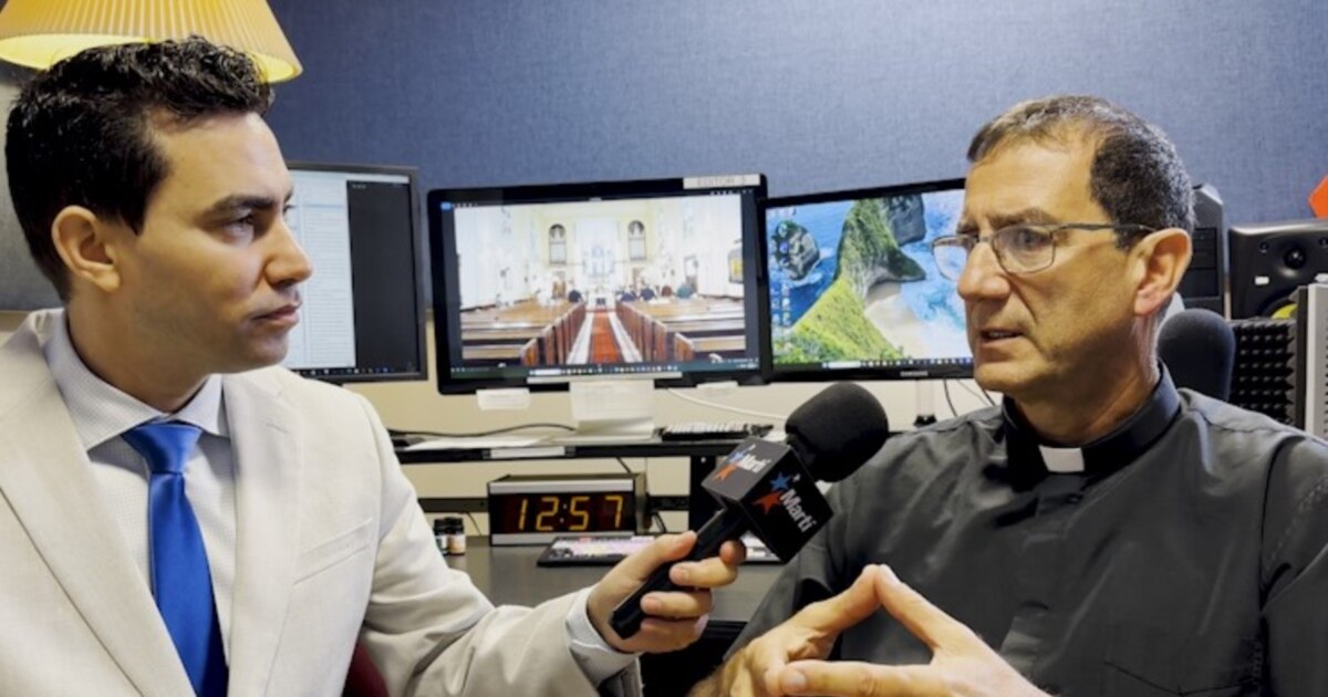 Sacerdote cubano Alberto Reyes: "No perdamos la esperanza. Esto no será ...