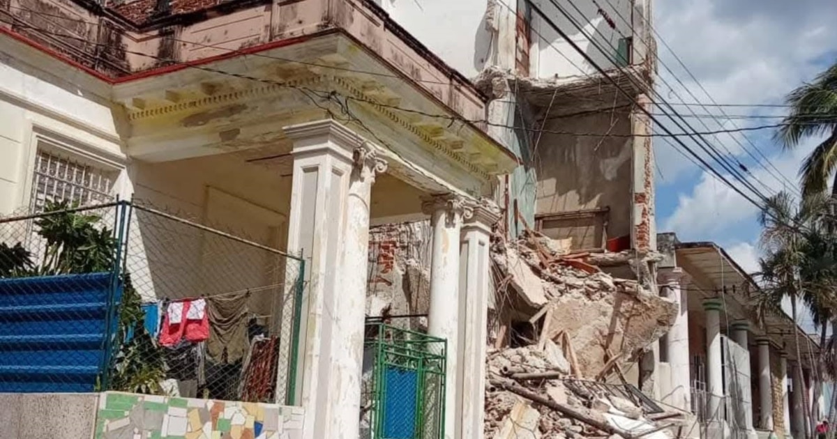 Se derrumba un edificio en La Habana