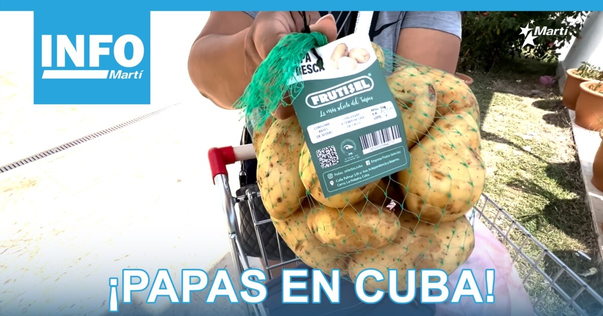 Info Martí | ¡Papas en Cuba!