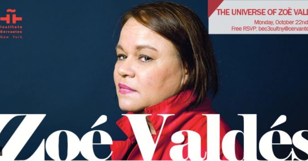 Zoé Valdés cuenta sobre nacimiento de Zoe Post y la Fundación Libertad ...