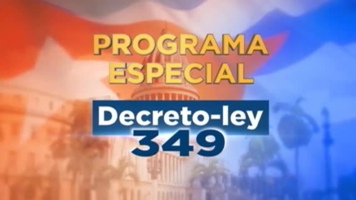 Programa Especial sobre el Decreto Ley 349