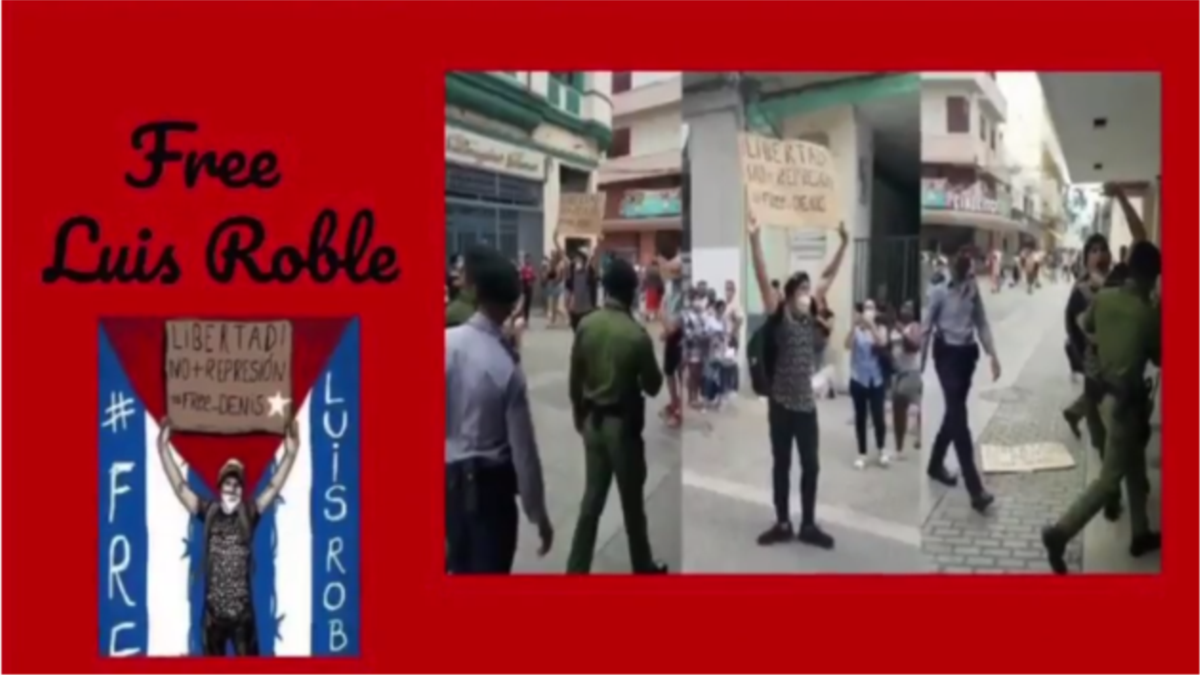 Luis Robles tres años de prisión