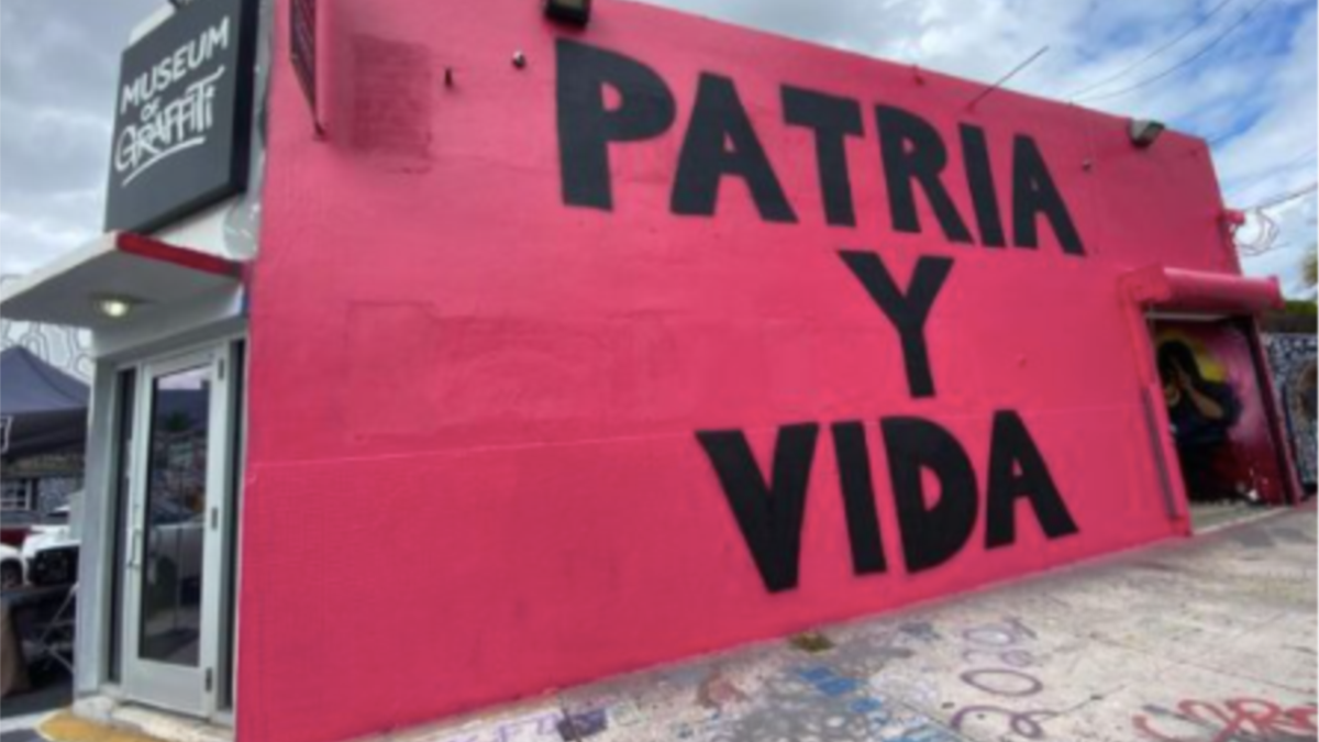 "Patria y Vida" llega al famoso Museo del Graffiti de Miami (VIDEO)