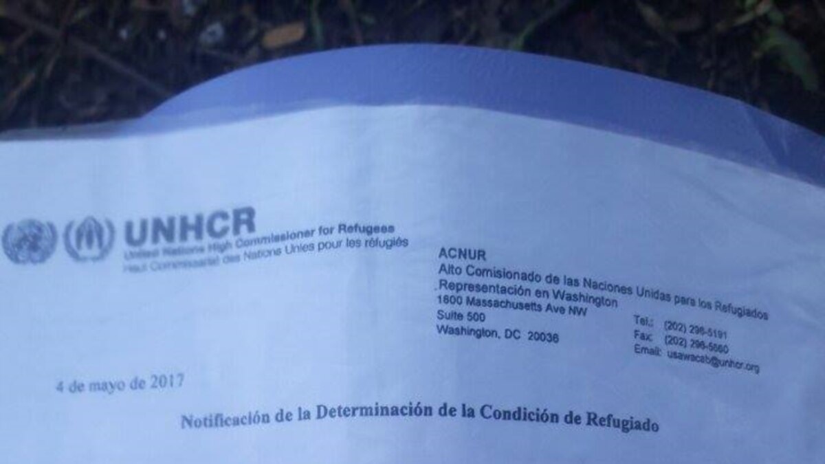 Documentos de refugiados de cubanos en Suriname