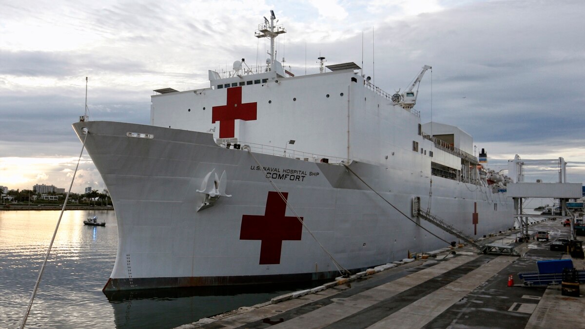 Buque hospital de la Armada de EEUU ofrece servicios en Guatemala