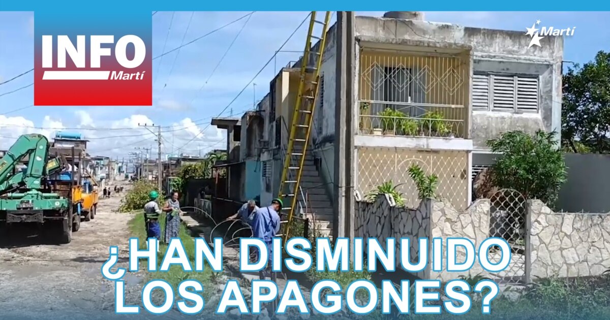 Info Martí | ¿Han disminuido los apagones?