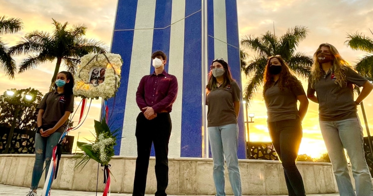 Emotivo homenaje en el Memorial Cubano a los mártires de Hermanos al ...