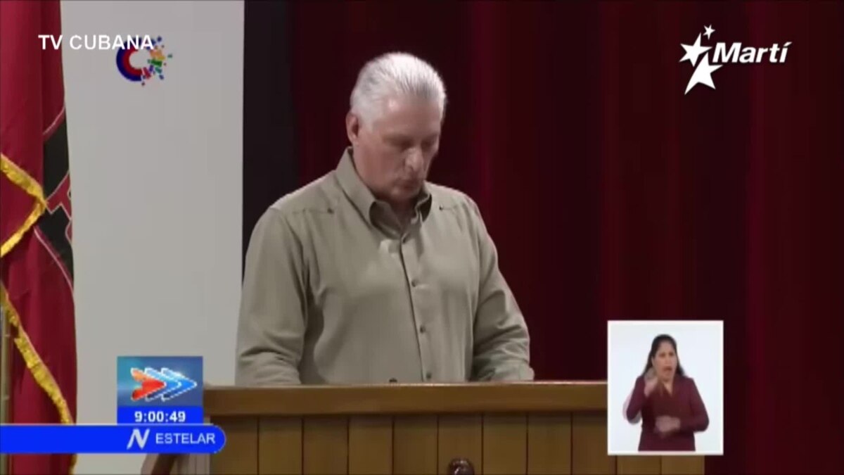 Info Martí | Díaz Canel amenaza con "revolucionarios" para enfrentar ...